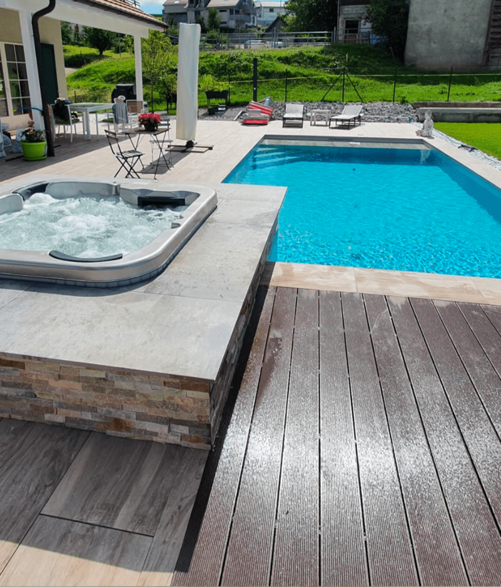 Nos piscines sur mesure | Châtel St Denis | FV Entretien